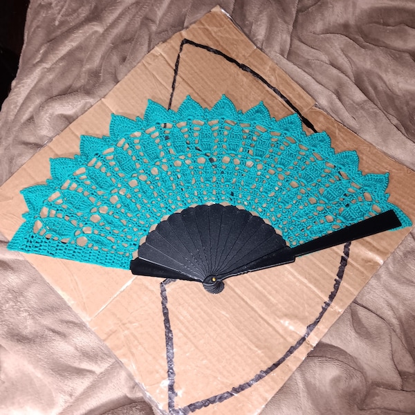 Ankh Crochet Hand Fan Pattern - Hand Fan Crochet Pattern - PDF Pattern ...