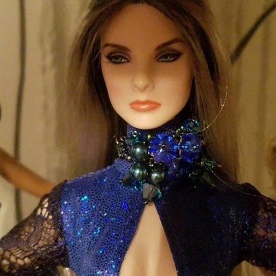 VOODOO Coral Vol.9 Ooak Skull Gothic Jewelry for 12 Dolls Like ...