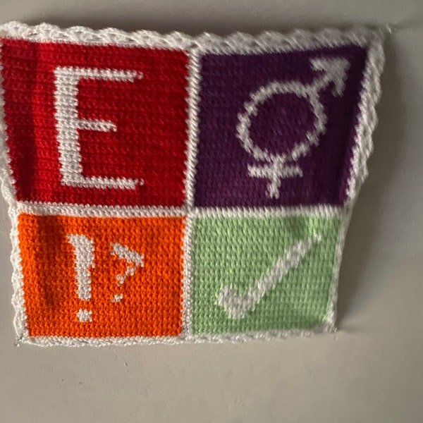 Crochet Ao3 Logo and Kudos Tapestry Pattern *DIGITAL DOWNLOAD ...