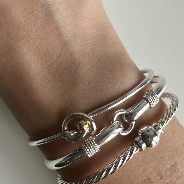 Cape Cod Beach Ball "twist" Bracelet® Screwball Bracelet in Sterling ...