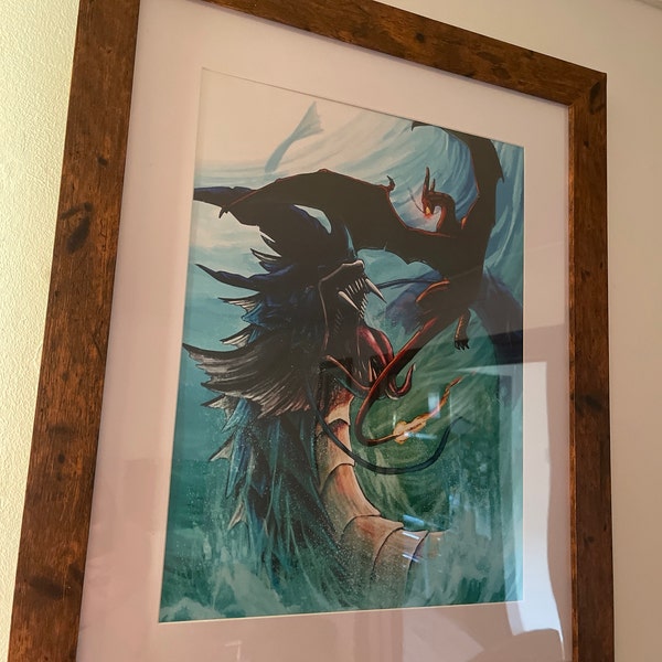 Final Fantasy 7 Print - Red XIII Art Painting - Nanaki Poster - Final ...