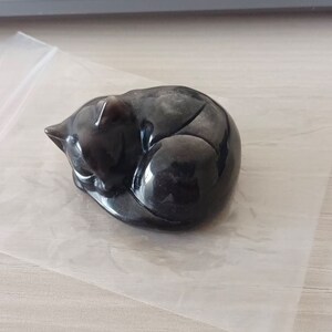 Lovely Obsidian Dog Carvinghealing Crystal Carvingstone Carvingcrystal ...