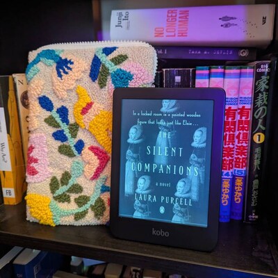 Embroidered Kindle Case Personalized Book Sleeve Book Lover Gift E ...