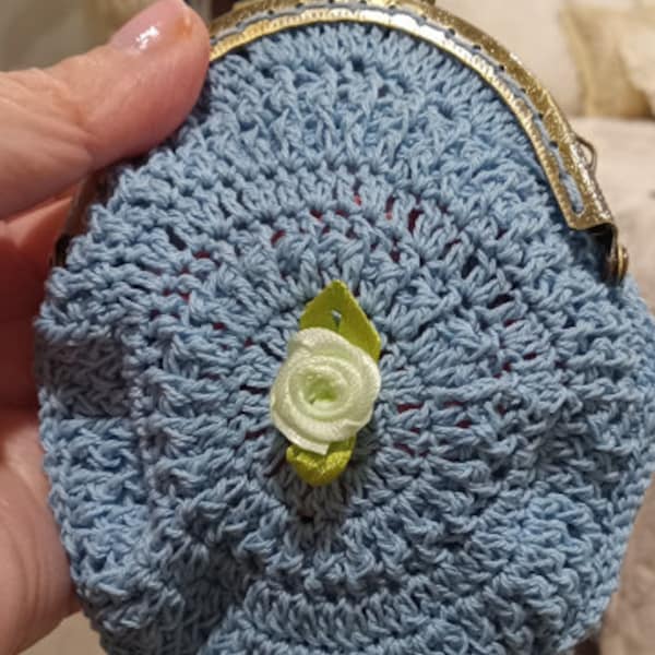 Pattern/medallion Coin Purse Pattern/crochet Coin Purse Pattern/crochet ...