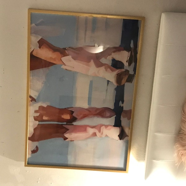 Coastal Cowgirl Printable Poster Print, Boots Trendy, Preppy Cowgirl ...