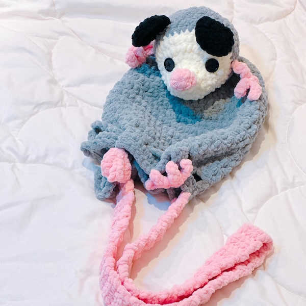 PATTERN: Possum Pouch Crochet Low Sew-pdf File-digital Download-crochet ...