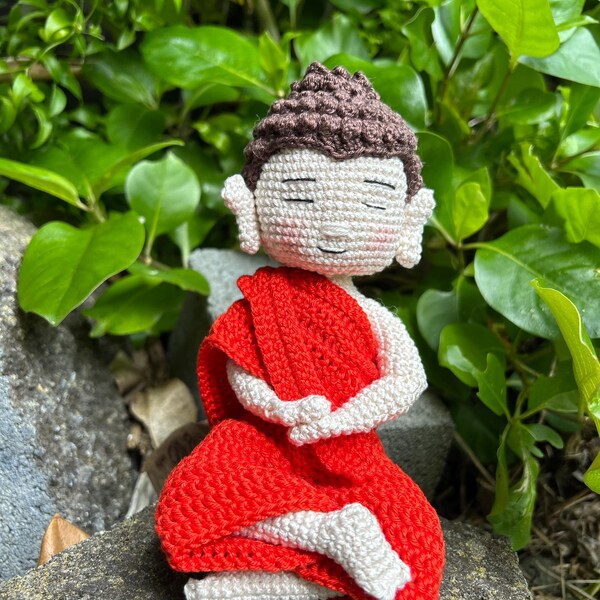 Crochet Buddha Pattern: Zen Meditation Decor (PDF Pattern) - Etsy