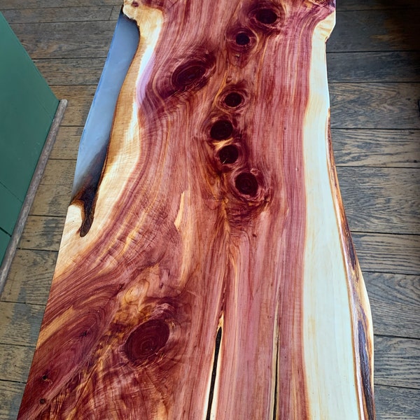 Live Edge Cedar 24”-48” Length Boards and Various Widths: Unique and ...