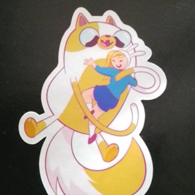 Coraline and Cat Sticker - Etsy