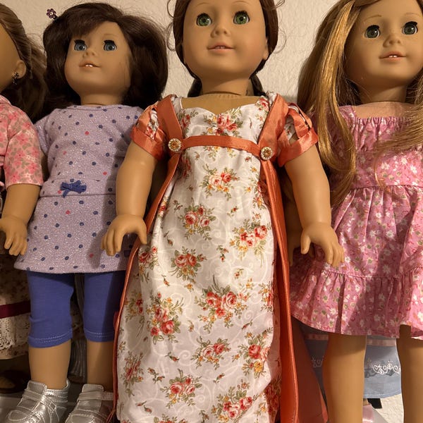 18 Inch Doll Dress, Doll Clothes, Scarlett O Hara - Etsy