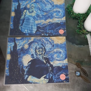 Vincent Van Gogh "starry Night" Customize Printed Photo Gift. Your Own ...