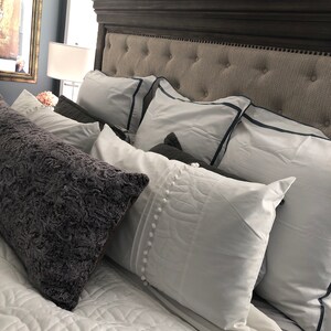 Border Frame Sham European 26 X 26/32 X 32 Inches 400TC | Etsy