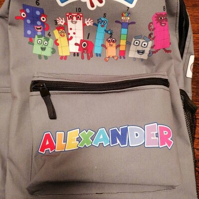 Number Blocks 1 SVG, Print or Cut,cut Ready Number Blocks 1 Face SVG ...