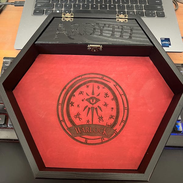 Dice Tray, Rolling Dice, RPG, Dice Organizer, Gifts for DND Player ...