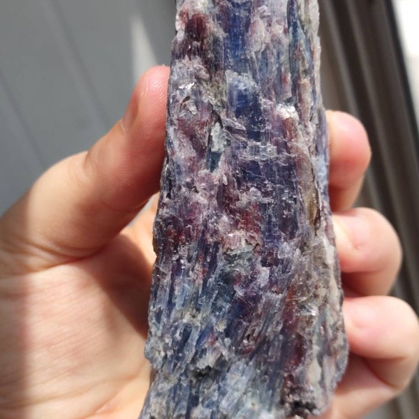 Blue Kyanite With Pink Tourmaline - You Choose Size, Natural Raw ...