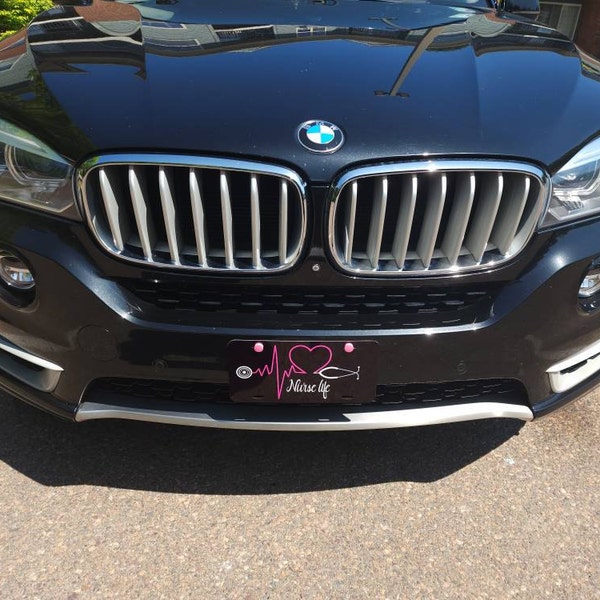 Nurse Life Vanity Plate - License Plate - Nurse - Student - RN - EKG ...