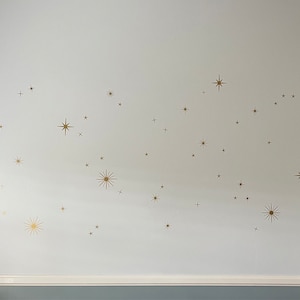 STAR WALL STICKER Decal Set Various Sizes and Colours - Etsy