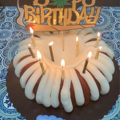 Have A Dope Birthday Cake Topper 420 Cake Topper Weed Cake Topper ...