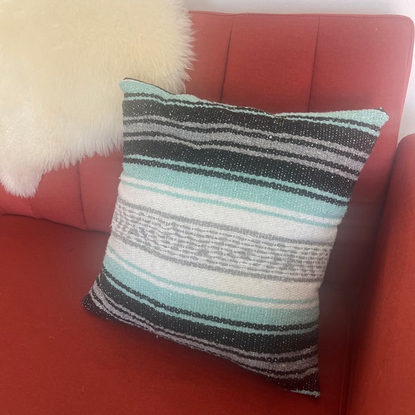 Mexican Blanket Pillow Cover - Etsy