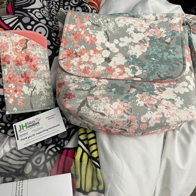 Dark Gray Arrow Tote Purse, Double Strap Bag, Open Top Purse, Medium ...