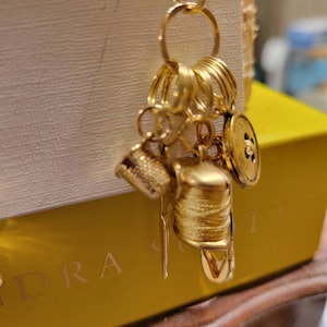 Solid 9ct Gold Opera House Charm Pendant - Etsy