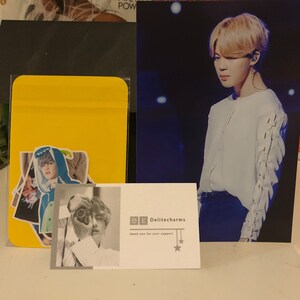 10pc BTS Jimin Stickers - Etsy