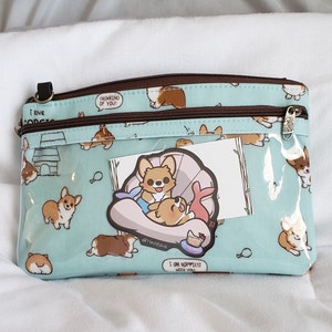 Corgi Puppy Large Backpack Waterproof Zipper Dog Corgi - Etsy