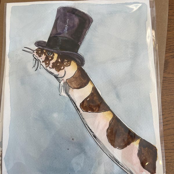 Possum Lunch Break 8 X 10 - Etsy