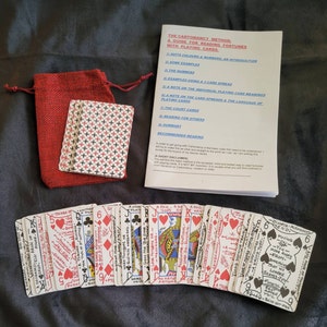 Cartomancy Card Meanings 52 Pages PDF - Etsy