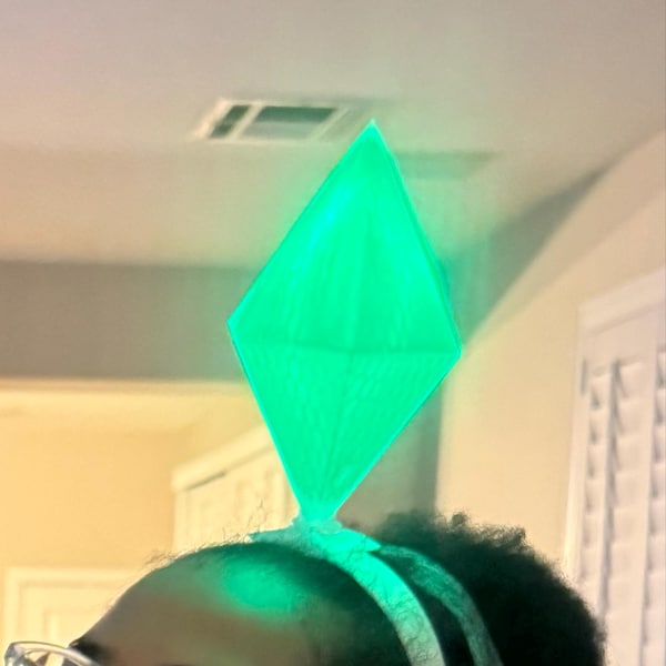 Sims Mood Diamond Plumbob Costume Cosplay Accessory - Etsy
