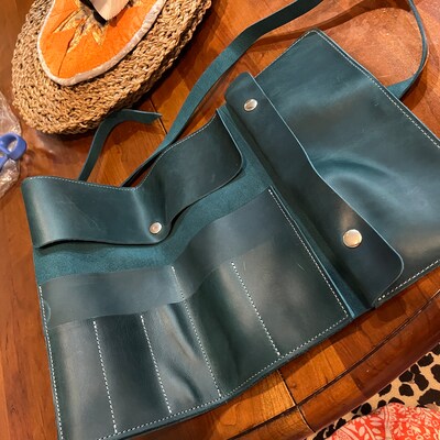 Leather Paper Folderleather Document Holderleather File - Etsy