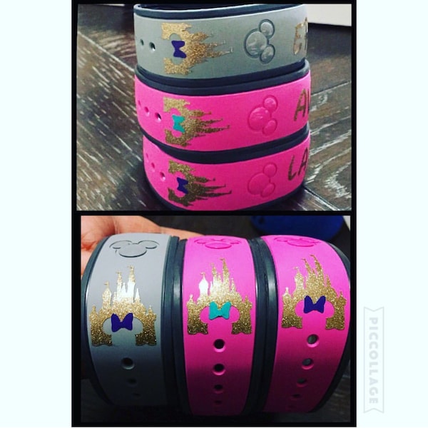 Minnie Disney Castle Disney Magic Band Decal | Disney Decal | Disney ...