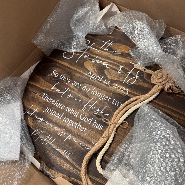 Unity Ceremony Sign Three Strands, A Cord of Three Strands Wedding Sign ...