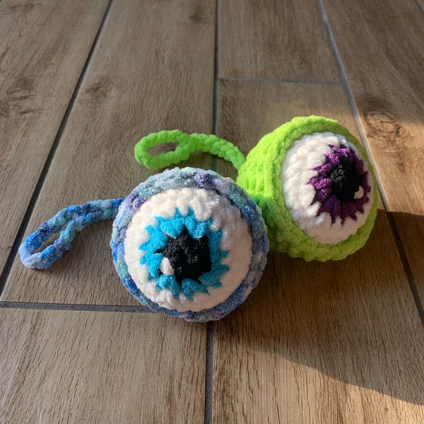 CROCHET PATTERN Tiny Silly Eyeball - Etsy