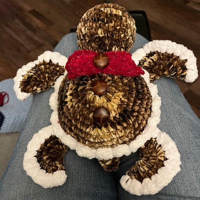 Gingerbread Turtle Pattern Crochet PDF Download Beginner Friendly ...