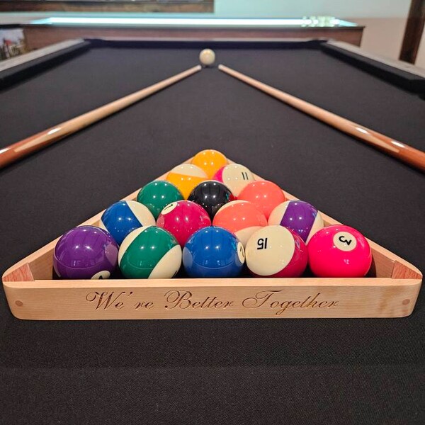 Two Piece Red and Blue Details With Wrap Pool Cue Stick With Custom ...