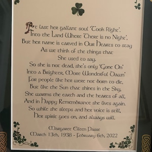 Retirement Poem Framed May You Always Have Work for Your | Etsy