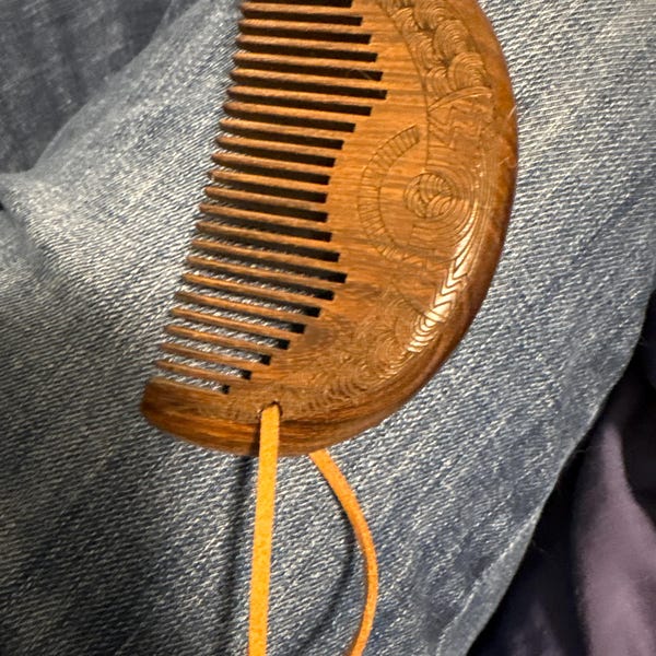 Handcrafted Wooden Portable Comb Made From Premium South American ...