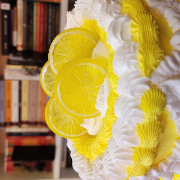 Fake Vintage Lemon Cake - Etsy