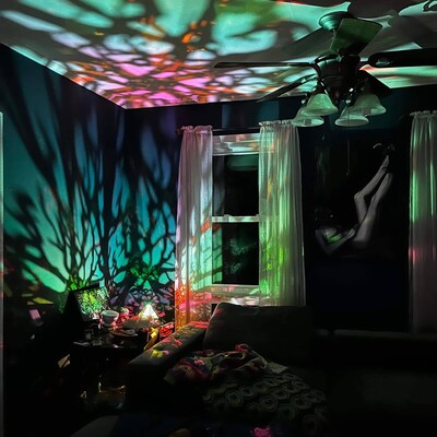 Haunted Forest Mood Light: A Table Lamp for Decorating Your Living Room ...