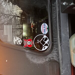 Custom Morse Code Ham Radio Callsign Car Vinyl Decal Sticker Amateur ...