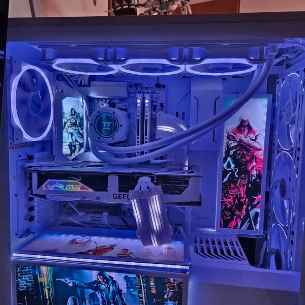 Custom Rgb Pc Case Light Decoration Board Panel Water Cooling Pc Decor ...