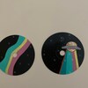 Decorative Cds; Hand Painted Set of 3 Aesthetic Cds - Etsy