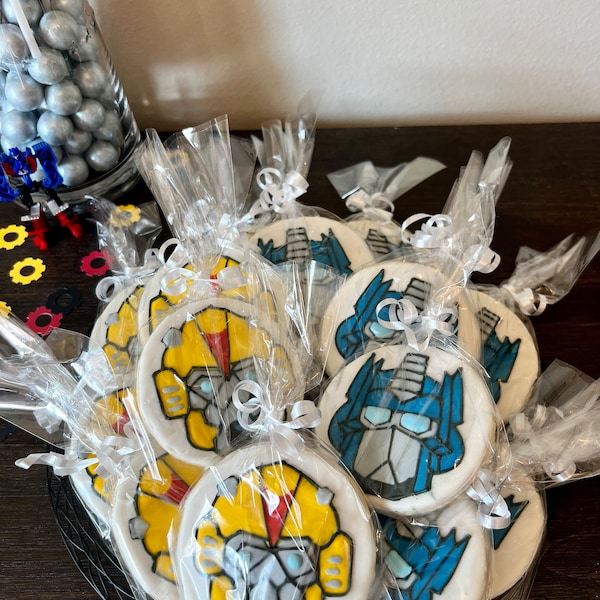 Transformers Cookies - Etsy