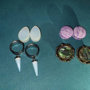 Bear Plug / Gauge Saba Wood Convex Double Flare - Etsy