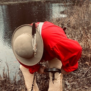 Rifleman's Historic Hat Colonial Hat Reenactment - Etsy