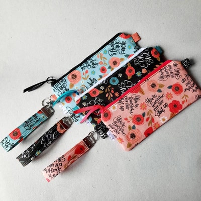 Swear Words Fabric Swearsmallyou're Awesome Keep That Shit up by ...