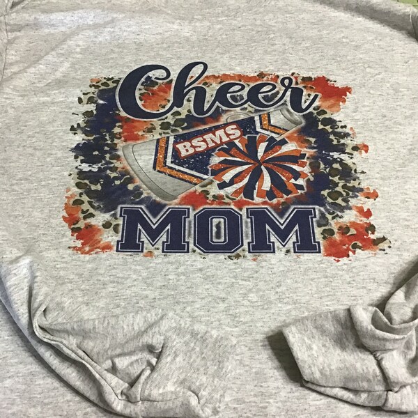 Cheer Mom,royal Blue and Yellow,sublimation,digital Download,animal ...