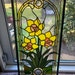 Daffodils Stained Glass Panel