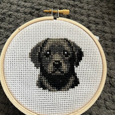 Black Labrador Cross Stitch Pattern PDF Bundle Black Lab Black Lab ...